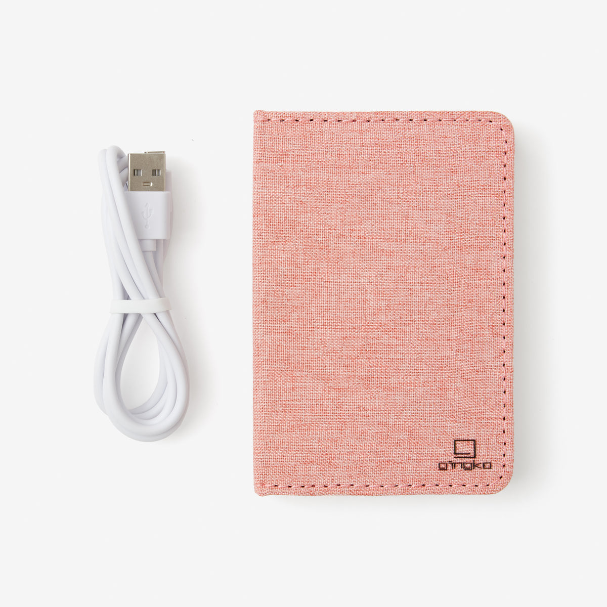 Linen Mini Smart Book Light - Blush Pink – The LRB Store